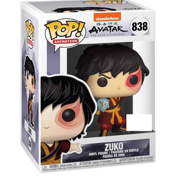 Funko | Toys | Funko Pop Avatar The Last Airbender Zuko With Lightning ...